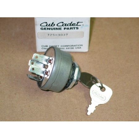 CUB CADET,IGNITION SWITCH,INDEX KEY,IH 107163 C92,725-3037,925-3037,